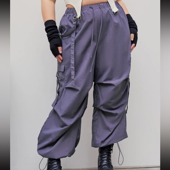 Cider | Pants & Jumpsuits | Cider Curve Drawstring Cargo Pants | Poshmark